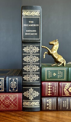 The Decameron Giovanni Boccaccio Luxury Edition Gilt Book Franklin ...