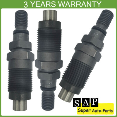 3PCS Fuel Injectors For John Deere Tractors 2210 4010 4100 4110 755 855 ...