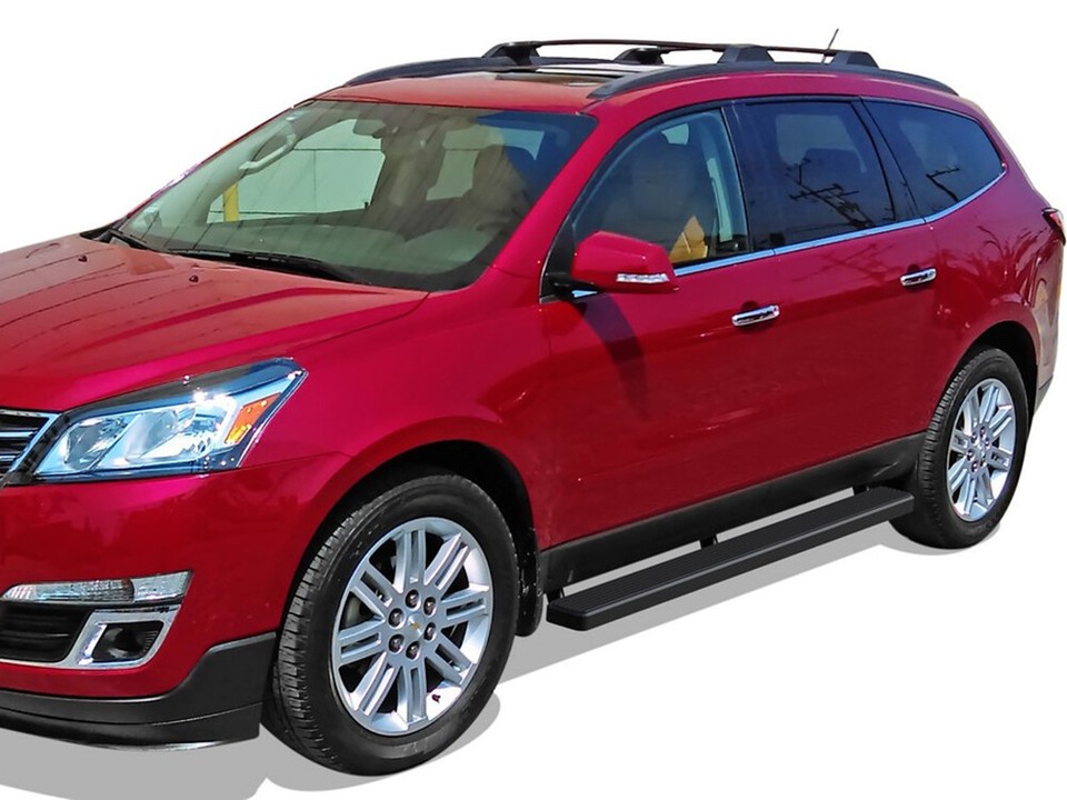 APS Running Board Side Step Bar 5in Black Fit Chevy Traverse Buick ...