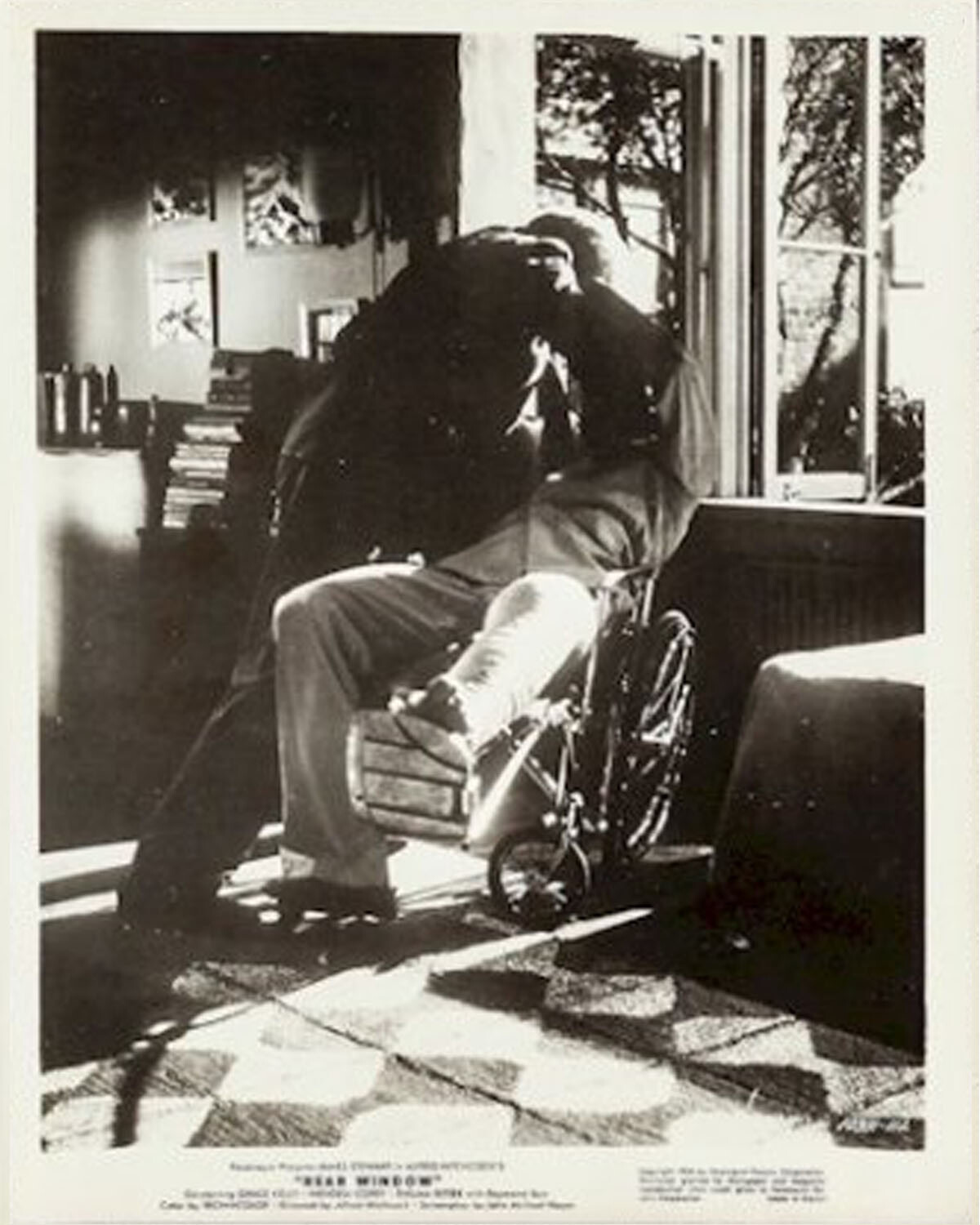 Rear Window Rare Photo Movie Still Alfred Hitchcock James Stewart 11 | eBay