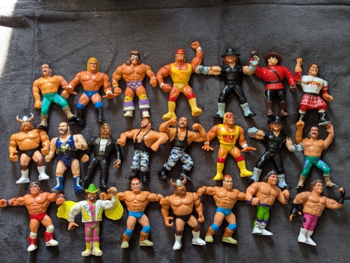 WWF Hasbro Lot - WWE Mattel LJN Vintage Titan Sports - 22 Figures* | eBay