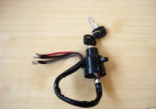 Ignition Key Switch 5 Wires With Keys For Yamaha Chappy LB50 LB80 | eBay