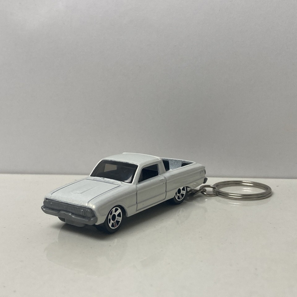 RARE KEY CHAIN WHITE FORD FALCON RANCHERO CUSTOM LIMITED EDITION 1960 ...