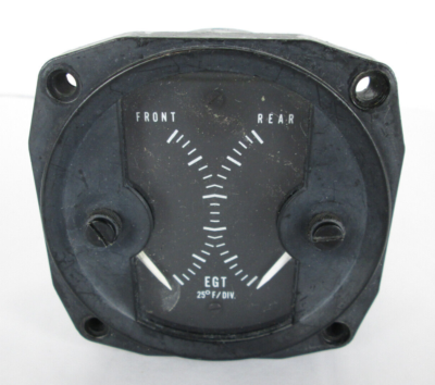 Alcor Front Rear EGT Mixture Control Indicator 204-29A Cessna C668502 ...