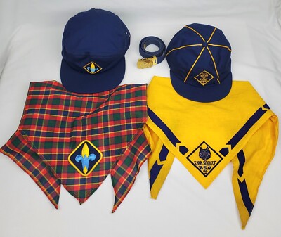 Lot of 5 - Cub/Boy Scouts of America (BSA) Blue & Gold Hats/Caps ...