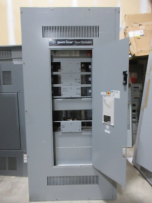 GE SPECTRA APNB Panelboard 600 Amp Main Lug 480 Volt 3PH3W CU BUS -E811 ...