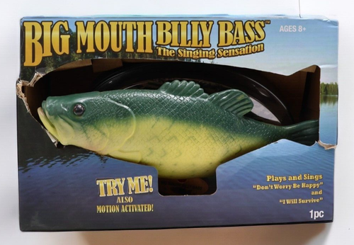 VTG Big Mouth Billy Bass Fish The Singing Sensation | eBay
