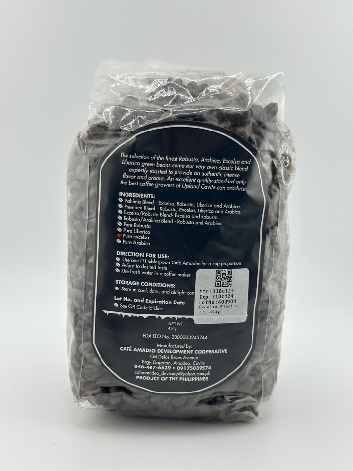 Cafe Amadeo Roasted Coffee Pure Excelsa | eBay