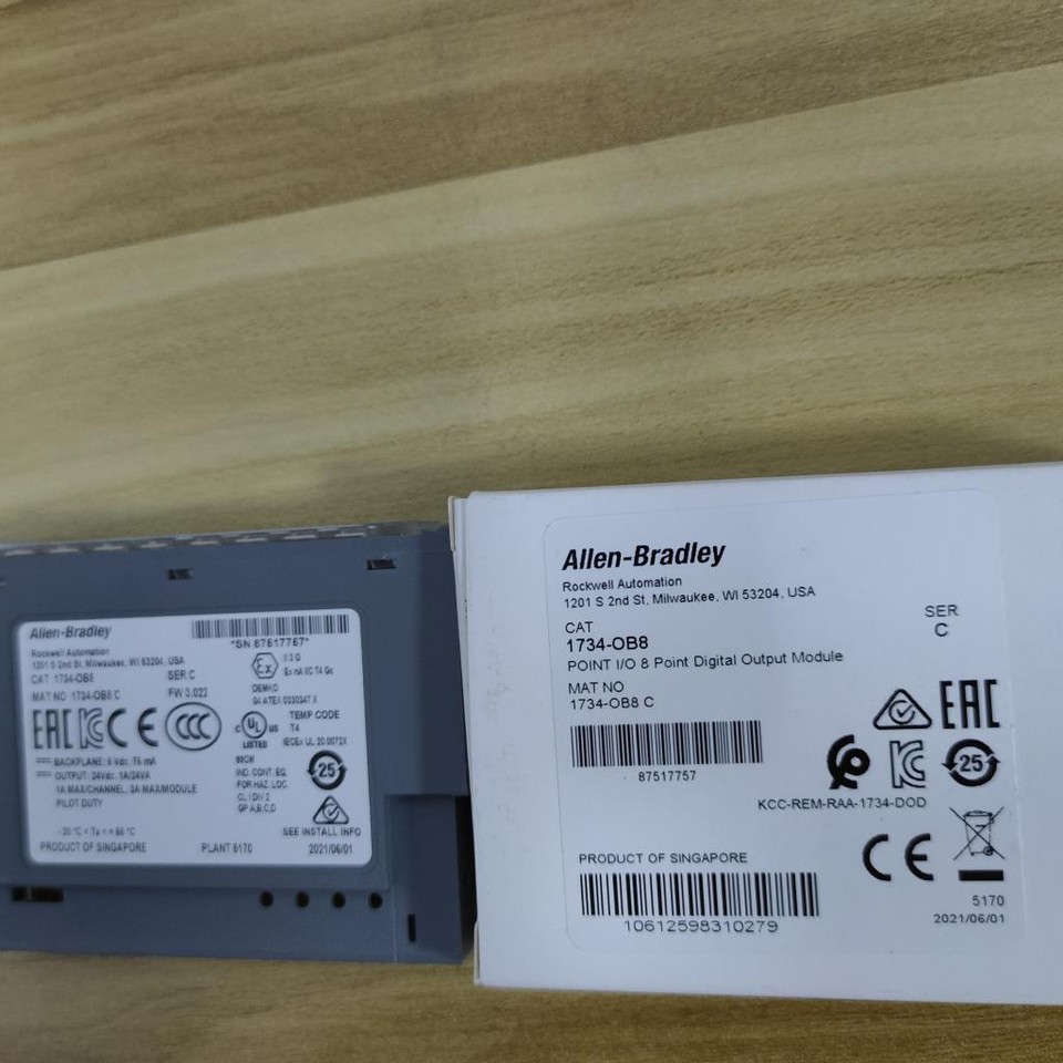 New Factory Sealed 1734-OB8 SER C POINT I/O 8 Point Digital Output ...