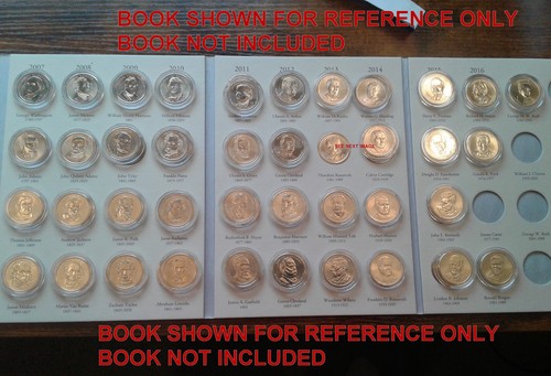 COMPLETE SET (40) $1 PRESIDENTIAL DOLLAR. 2007-2016. All 40 Coins in ...