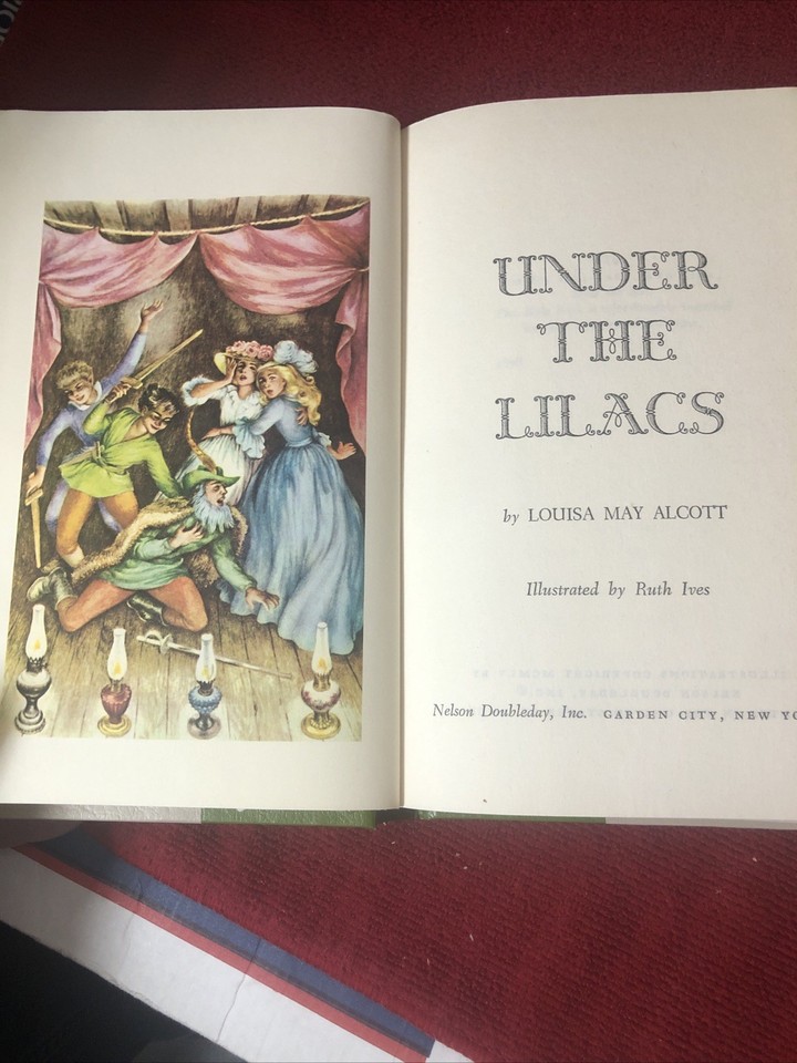 6 Louisa May Alcott Books 1950’s Like New Rough Cut Side Page Edges ...
