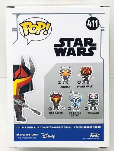 Funko POP Star Wars GAR SAXON 411 Bobble-head Vinyl Figure New | eBay