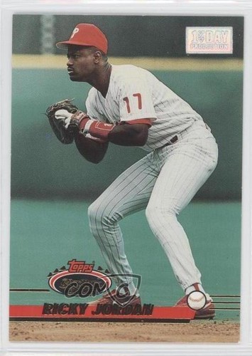 1993 Topps Stadium Club 1st Day Issue Ricky Jordan #229 | eBay