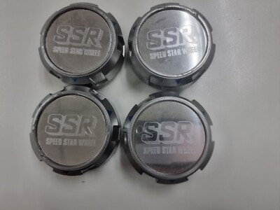 rare jdm vintage ssr speed star center cap wheel 4 pcs. | eBay