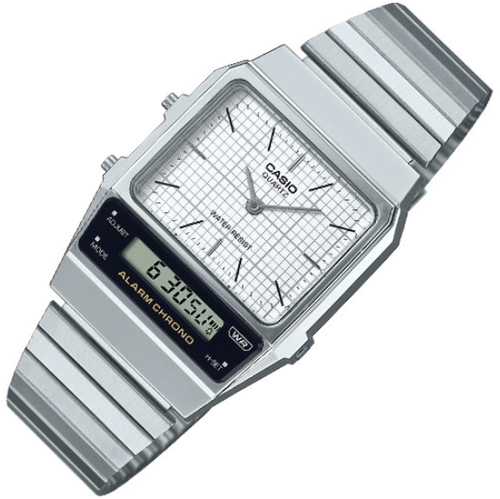 Casio AQ-800E-7ADF Analog Digital Quartz Classic Watch - stainless steel | eBay