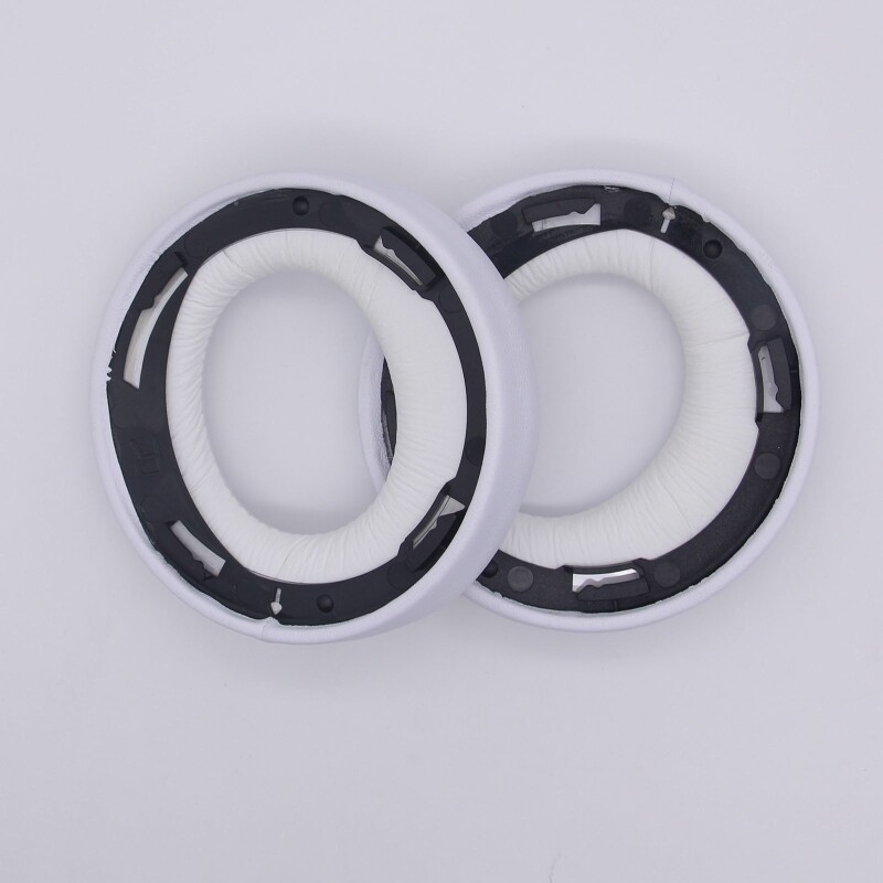 1 Pair Ear Muffs Headset Cushion for for PC Gold Wireless 7.1 Headphone ...