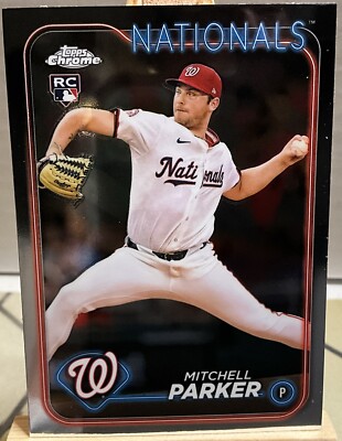 2024 Topps Update Chrome Rookie Mitchell Parker USC13 | eBay