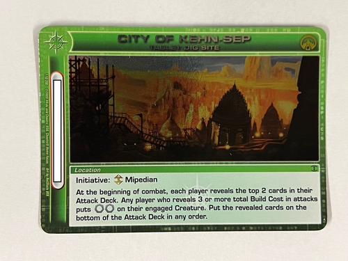 Chaotic 178/200 City of Kehn-Sep Tablet Dig Site Holo Foil Rare ...