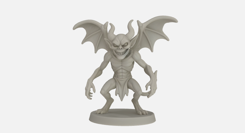 Carrionshade Imp - DnD Enemy 32mm Resin Model Unpainted Figure | eBay