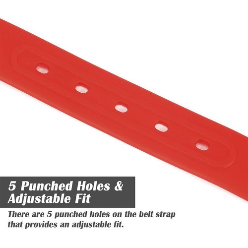 New Adjustable Cut to Fit Rubber Plastic Jelly Silicone Casual Belt w ...