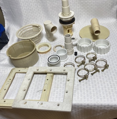 Assorted Swimming PVC Pool Parts Clamps Baskets Used | eBay