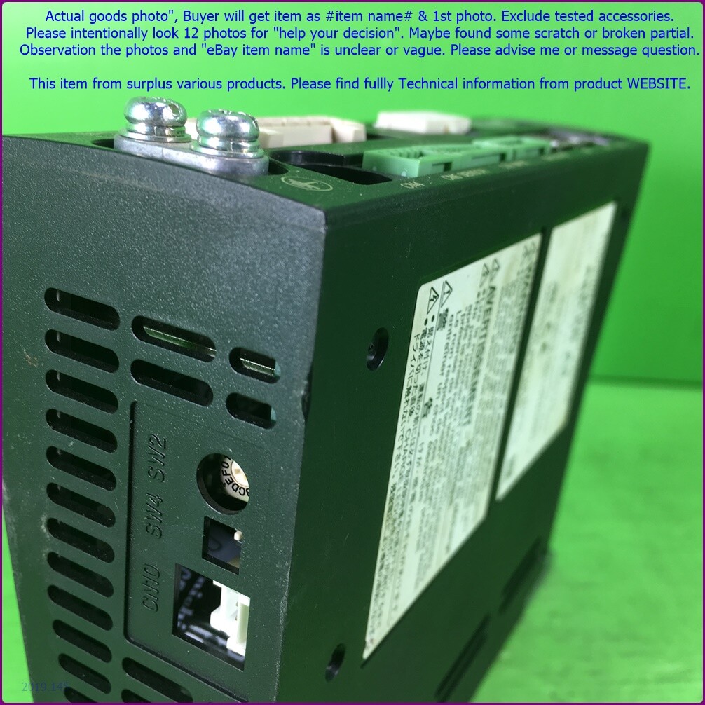 Oriental motor ARD-CD-A3, Stepping Motor Driver as photo,sn:5110 ...