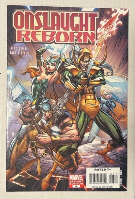 Onslaught Reborn #4 2007 Variant Edition Marvel Comic Book - We Combine ...