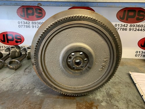 Flywheel 076A + c/w starter ring X Iseki E4CG engine /MF 1547 tractor ...