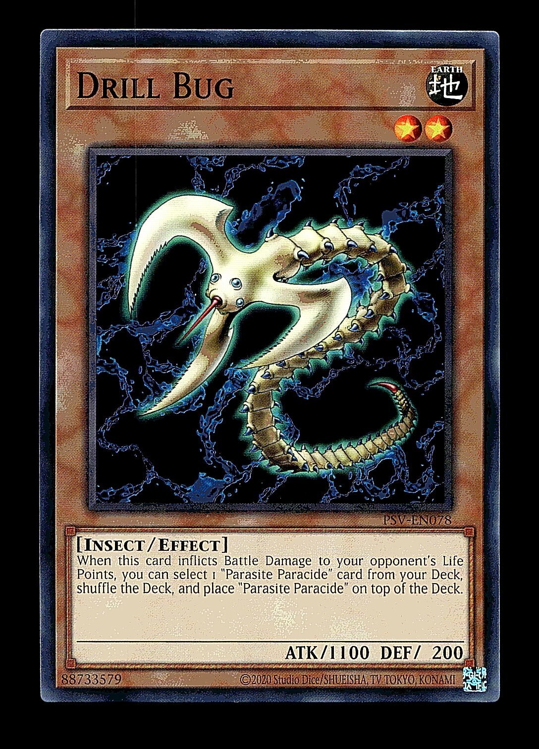 YuGiOh PSV-EN078 NM/MT Pharoah's Servant Drill Bug | eBay