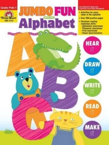 Jumbo Fun with the Alphabet, Grade Prek - 1, Teacher Resource (Poche ...