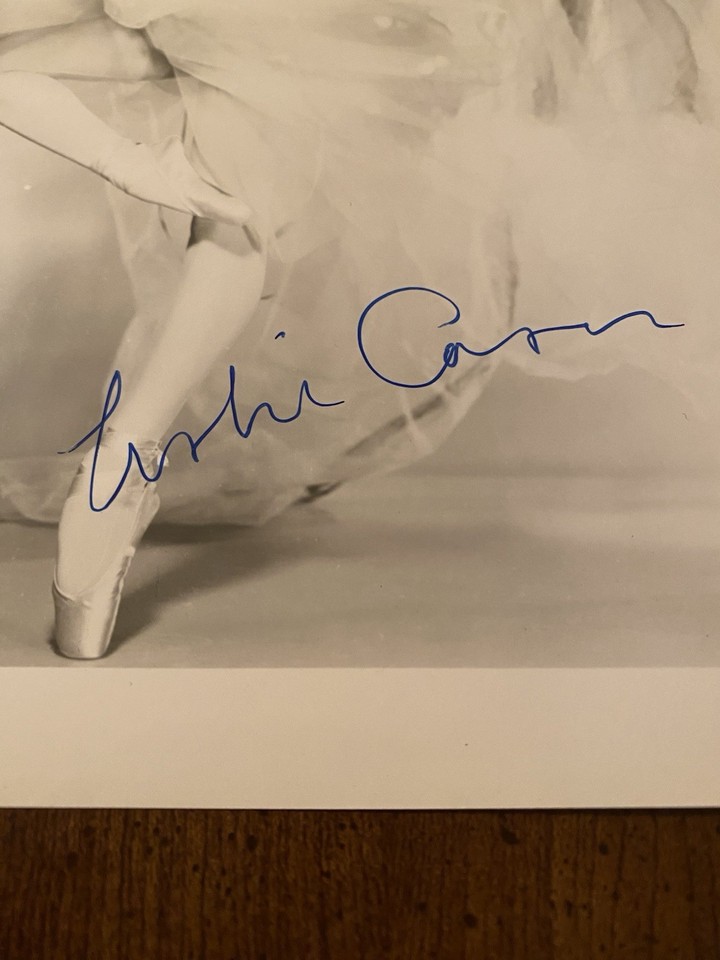 Leslie Caron Signed Autographed Photo w/ COA The Glass Slipper Gigi ...