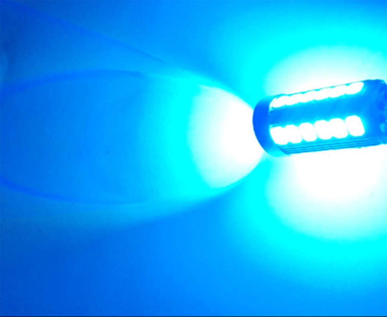 Parking Light 33 SMD LED Ice Blue Bulb T25 3157 3057 3457 4157 B1 Fits ...