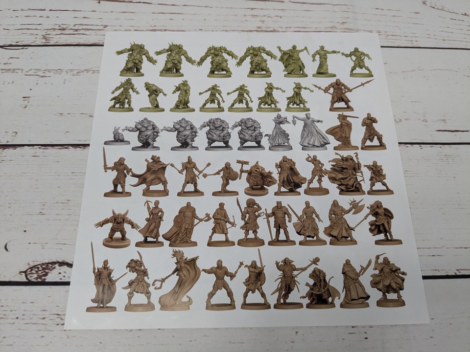 Zombicide Green Horde Kickstarter Exclusive Extras Horde Box Black ...