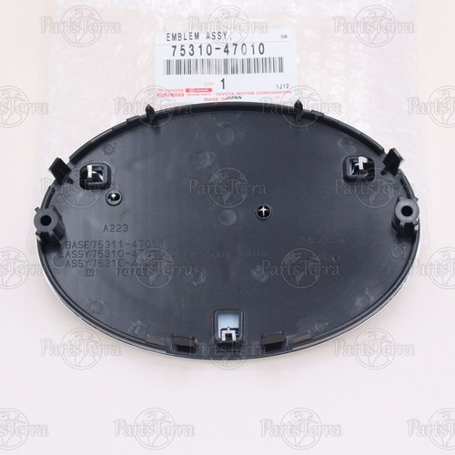 Genuine Toyota PRIUS V Front Grille Radiator Emblem Blue/Silver Logo ...