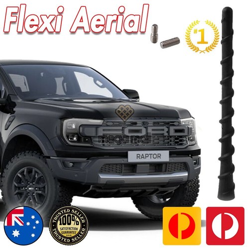 Antenna Black Twist Stubby for FORD Ranger 2023+ Raptor Sport Wildtrak ...