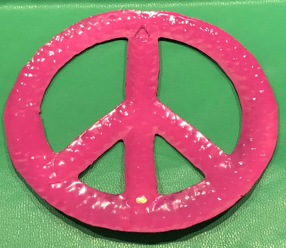 Glitter Peace Sign