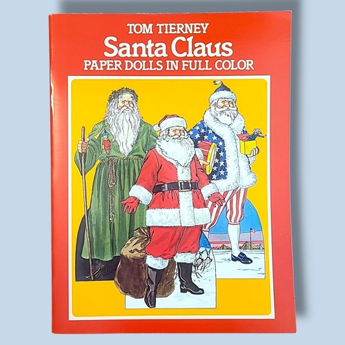 Tom Tierney Santa Claus Paper Dolls in Full Color Vintage Uncut ...