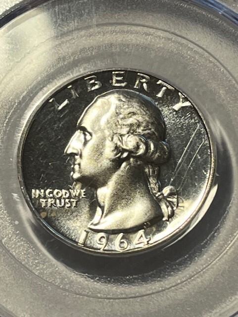 1964 Silver Washington Proof Quarter/PCGS PR69 #12231-2 | eBay