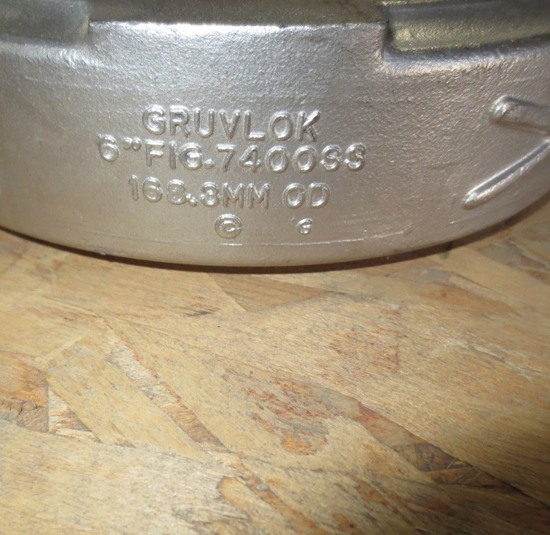 8" Gruvlok 7400SS Grooved Stainless Steel Coupling | eBay