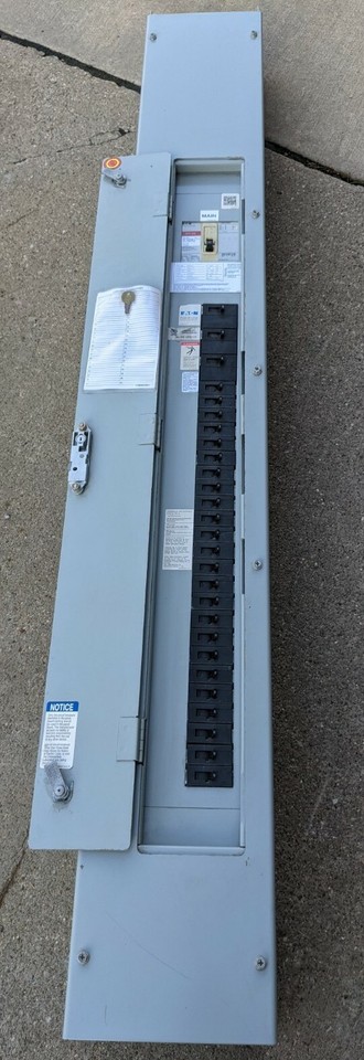 Eaton PRL2a-LX Column Mount 150 Amp Main 30-Circuit 480/277 Volt ...