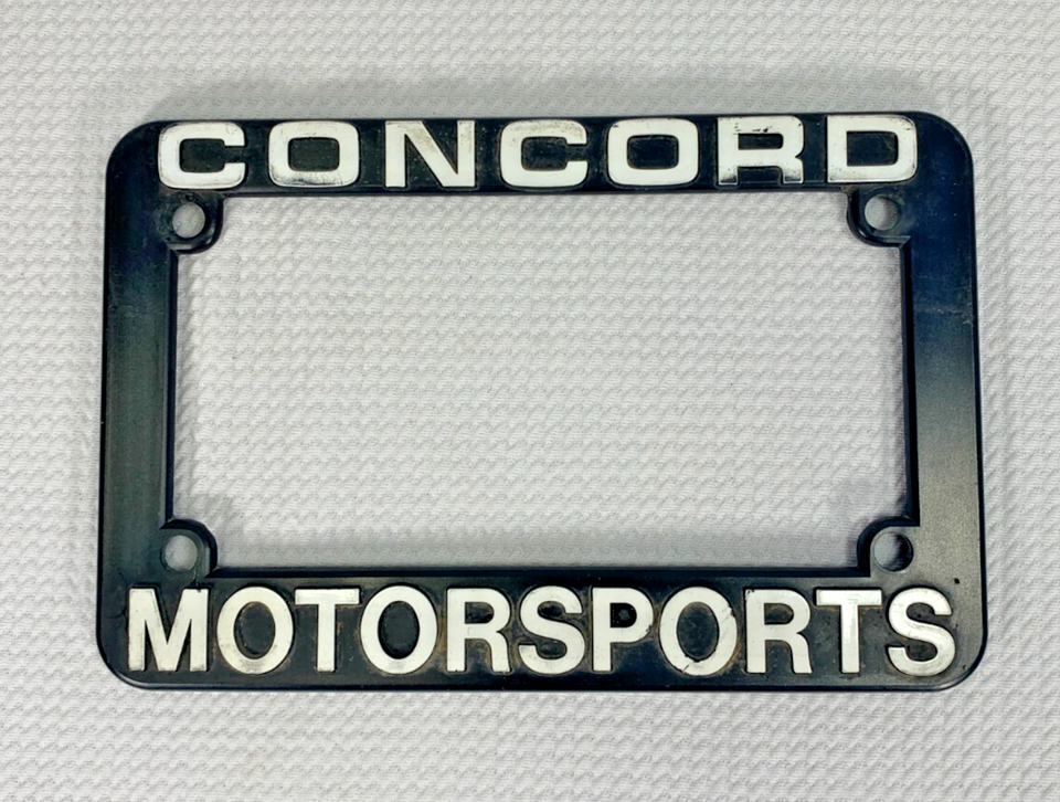 Vintage CA Motorcycle License Plate Frames Lot - BMW Suzuki Vespa ...