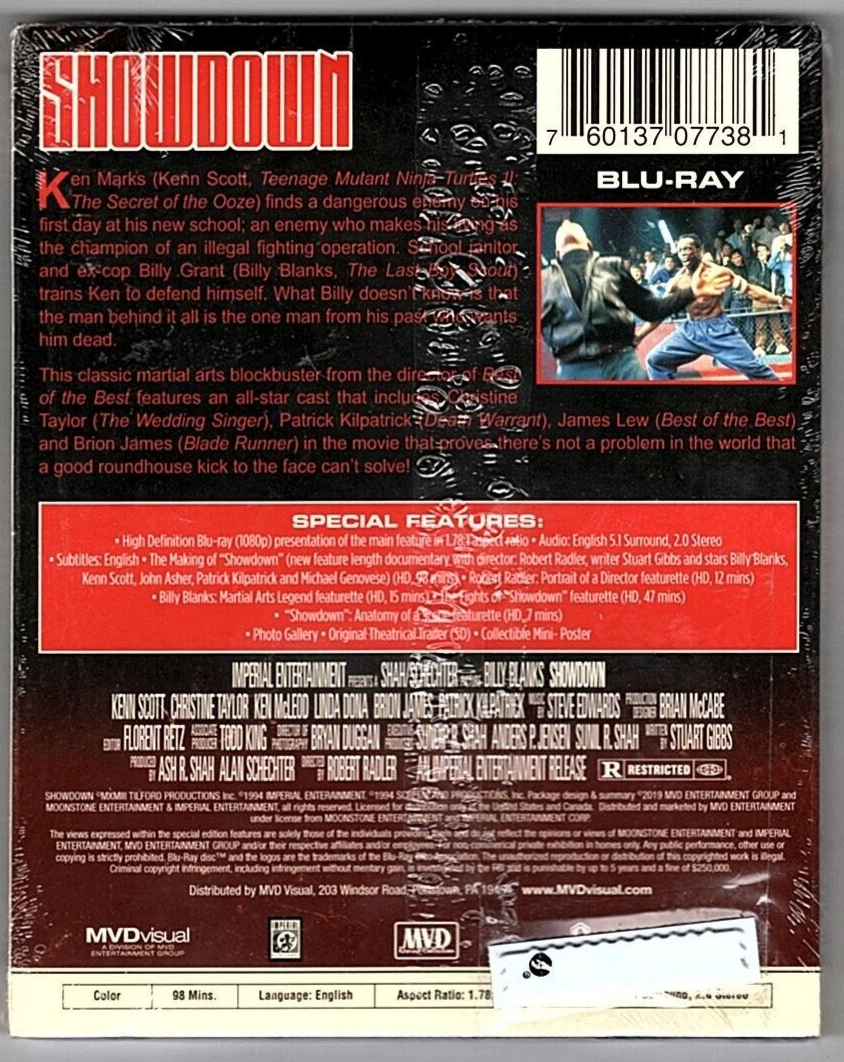 Showdown (Blu-ray, 1993) for sale online | eBay