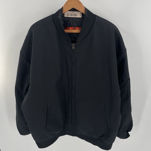 Red Kap Mens Size 3XL Blue Quilted Lined Full Zip Mechanic Workwear ...