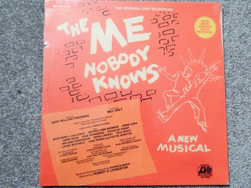 ME NOBODY KNOWS (1970 MUSIC GARY FRIEDMAN) MINT ORIGINAL CAST 12" LP ...