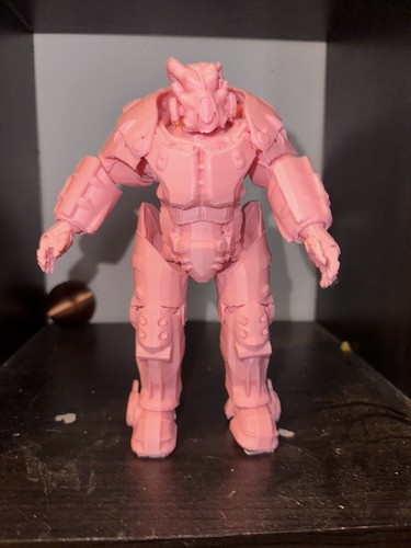 fallout x-01 power armor Figure 6” Pink Articulated | eBay