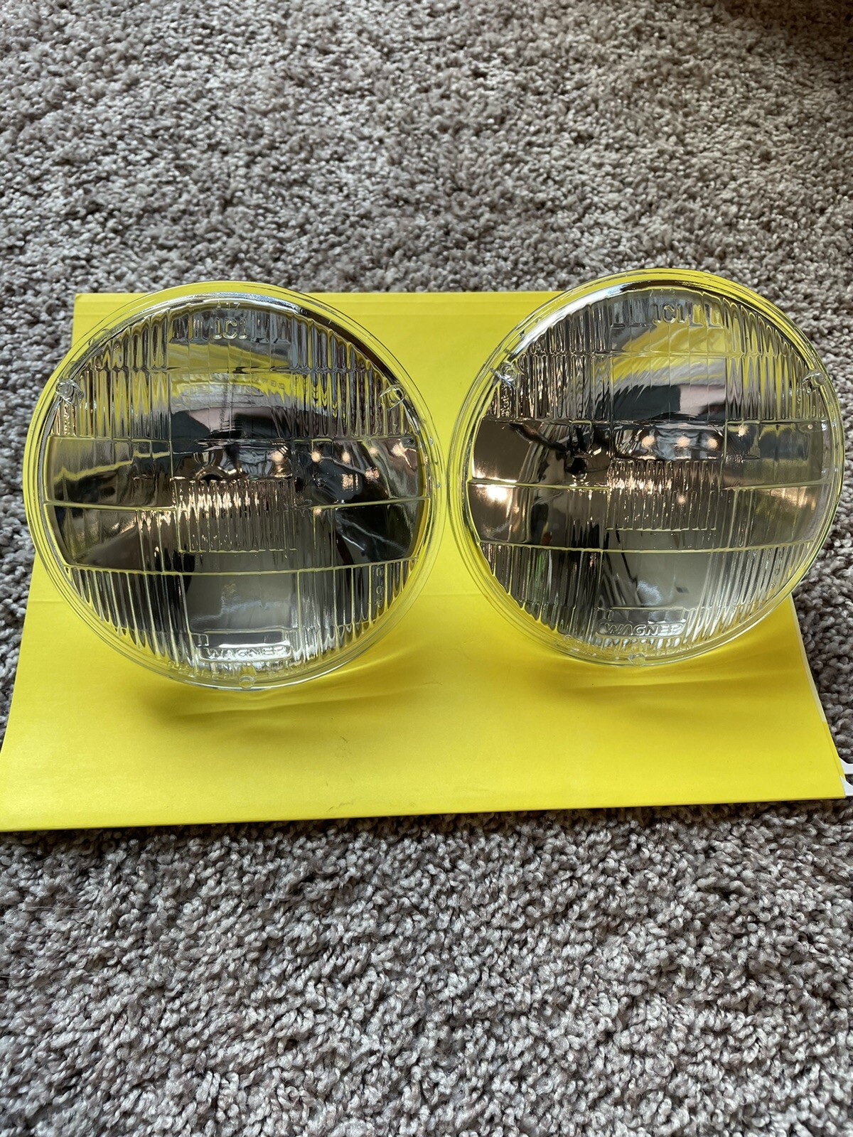 Wagner 5001 DOTH83 12 Volt 50W Pair of Sealed Beam Bulbs | eBay