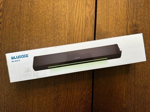 RGB Bluetooth Computer Soundbar 3.5mm Aux-in USB Powered 6 Watts ...