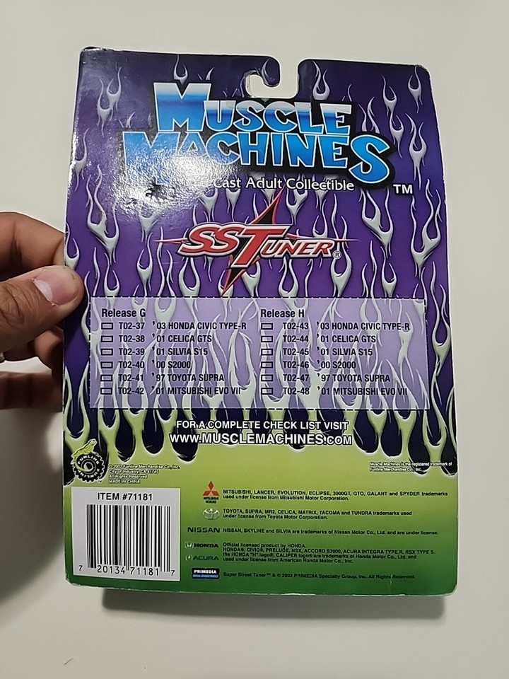 Muscle Machines Import Tuner Silver '01 Nissan Silvia S15 Die-cast 1:64 ...