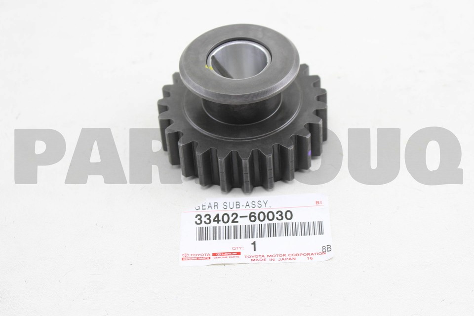3340260030 Genuine Toyota GEAR SUB-ASSY, REVERSE IDLER 33402-60030 | eBay