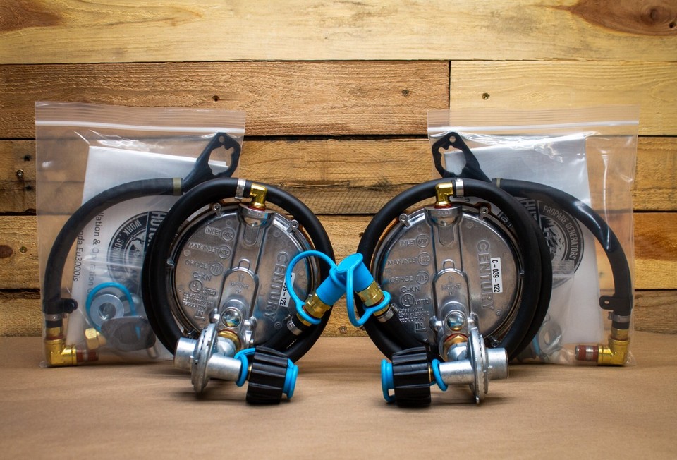 Hutch Mountain Honda EU3000is Generator Tri-Fuel Propane Conversion Kit ...